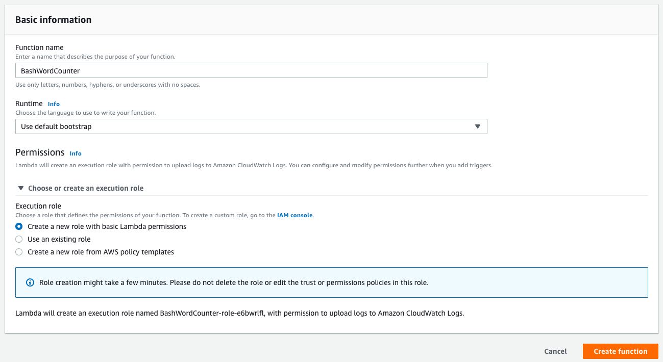 Tutorial Serverless: Membuat API Penghitung Kata dengan Bash