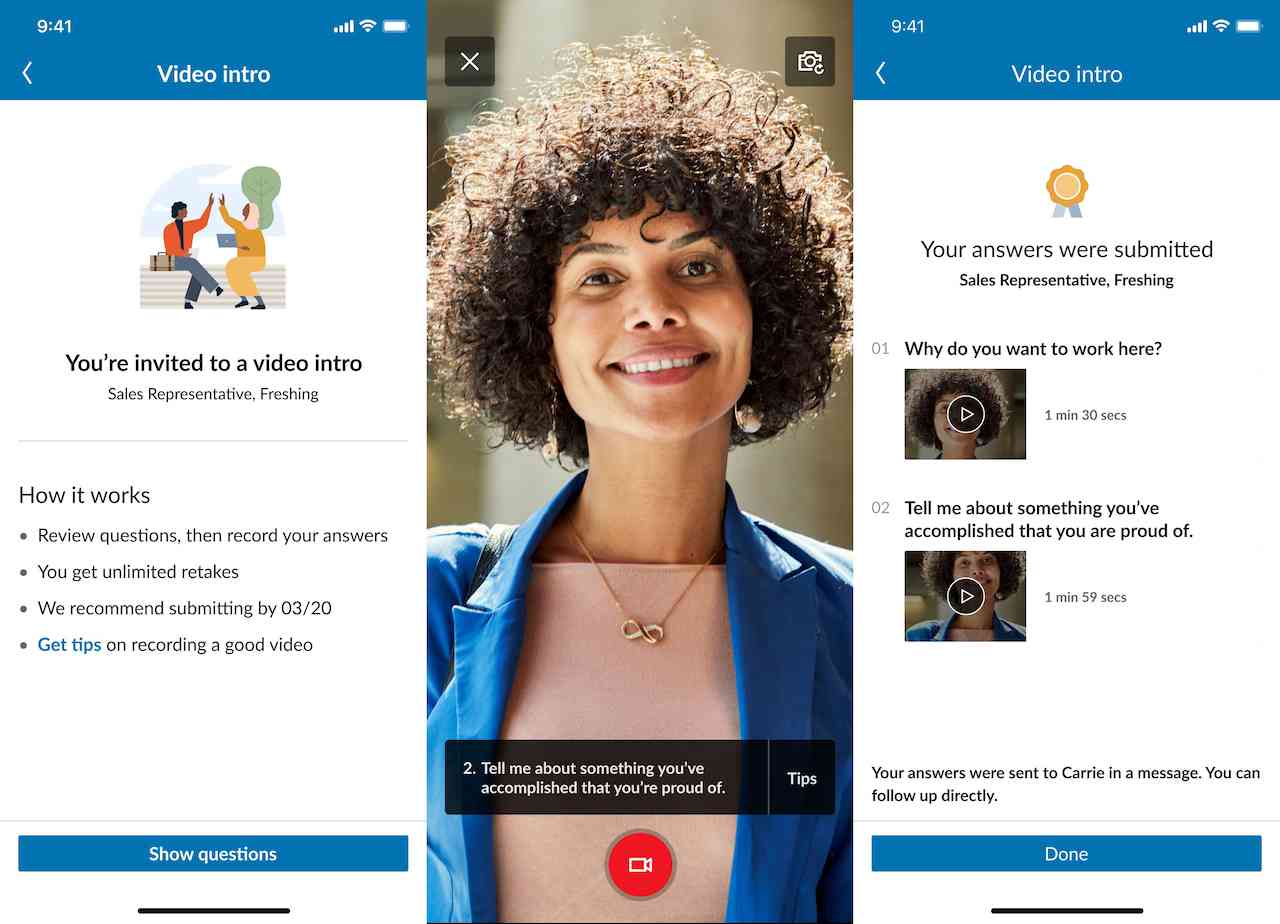 Linked Meluncurkan Fitur Video Intro dan AI Interview Feedback